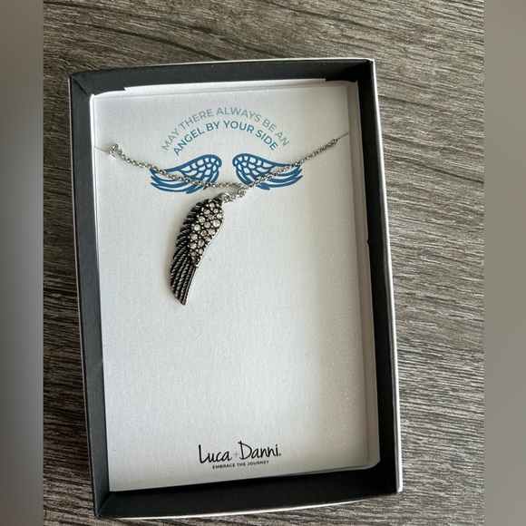Luca + Danni | Jewelry | Brand New Angel Wing Necklace | Poshmark